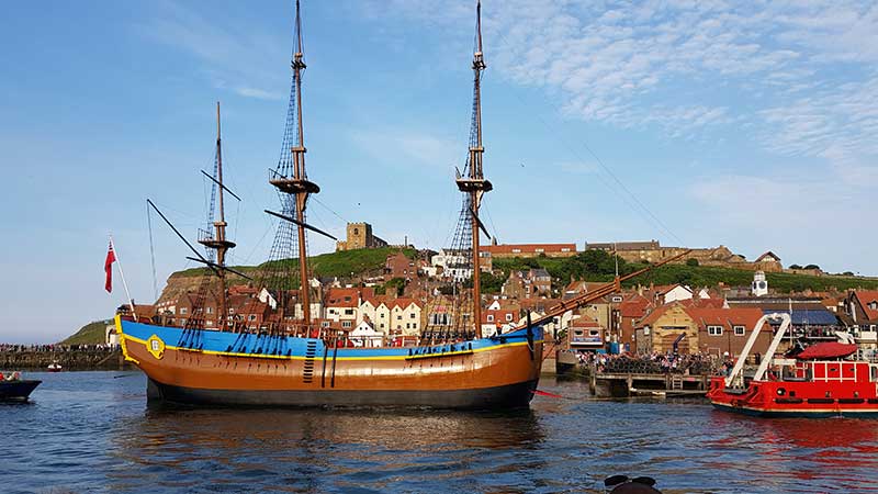 Nick Ellwood | One armed cook, HMS Endeavour Whitby