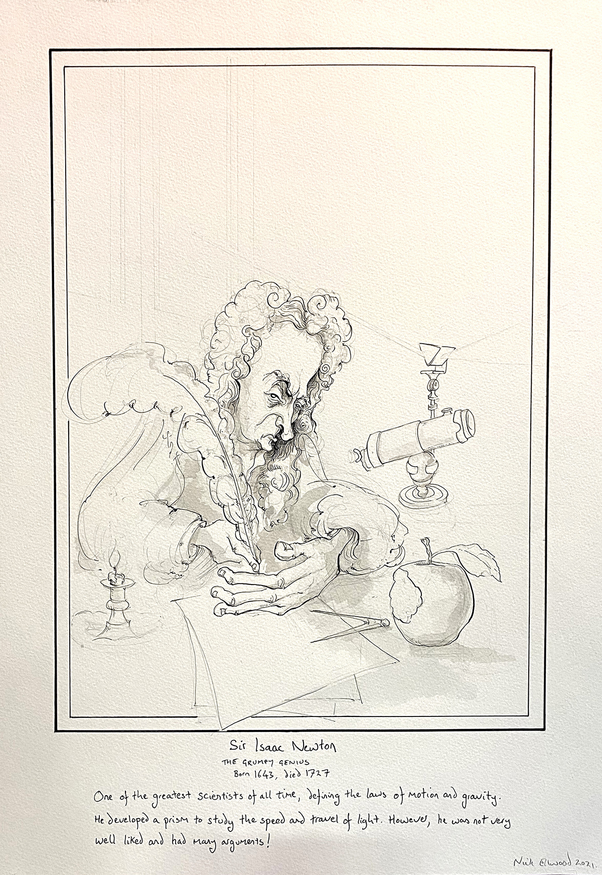 Nick Ellwood | 500 years of Mischief & Mayhem in Greenwich exhibition