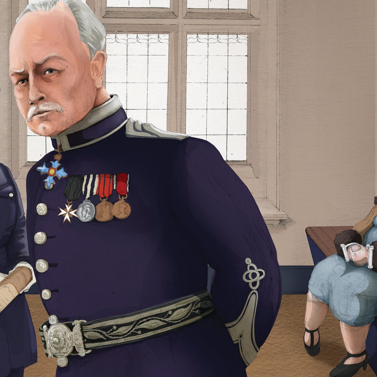 Nick Ellwood | Birmingham Lock Up/ Steelhouse Lane mural