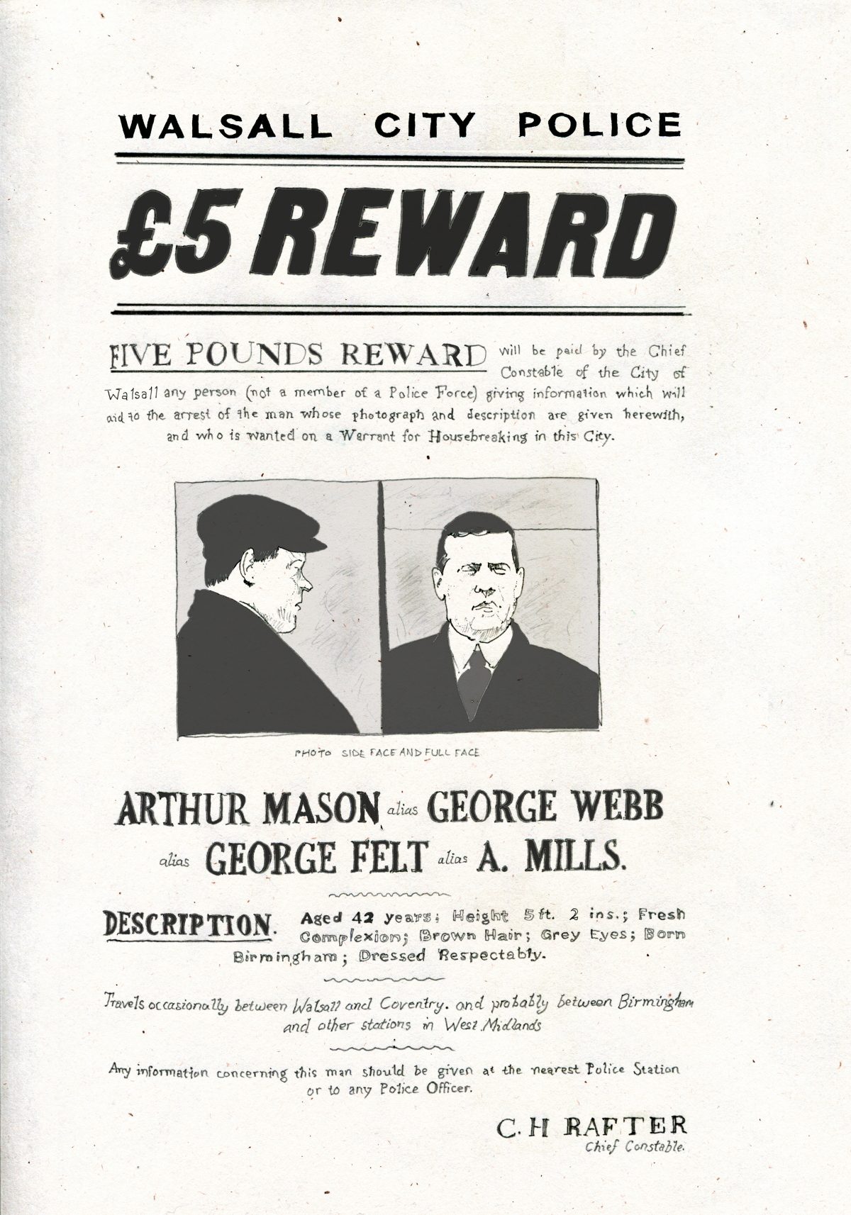 Real Most Wanted Poster